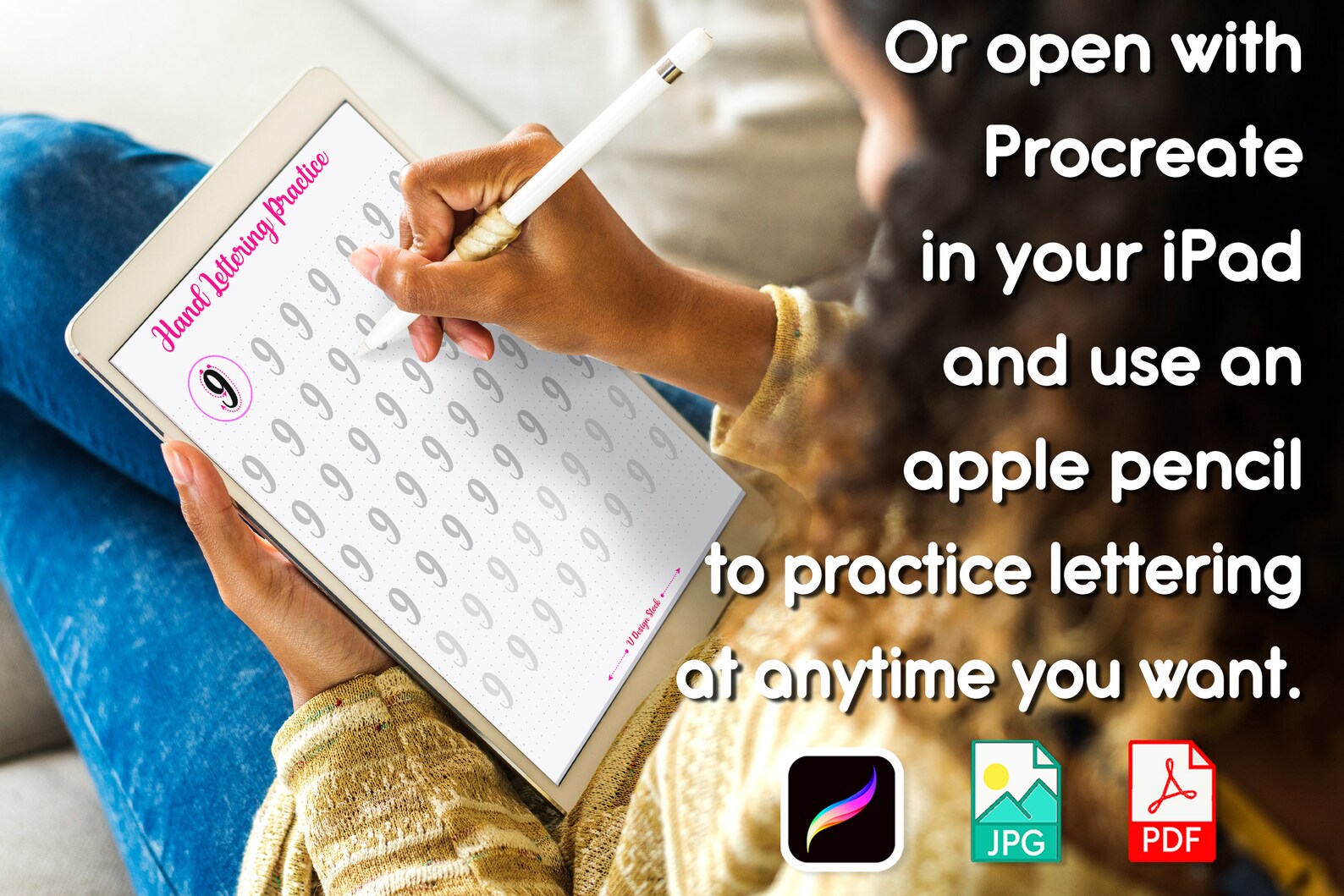 Calligraphy Alphabet Lettering Worksheets Hand-lettering Uppercase ...