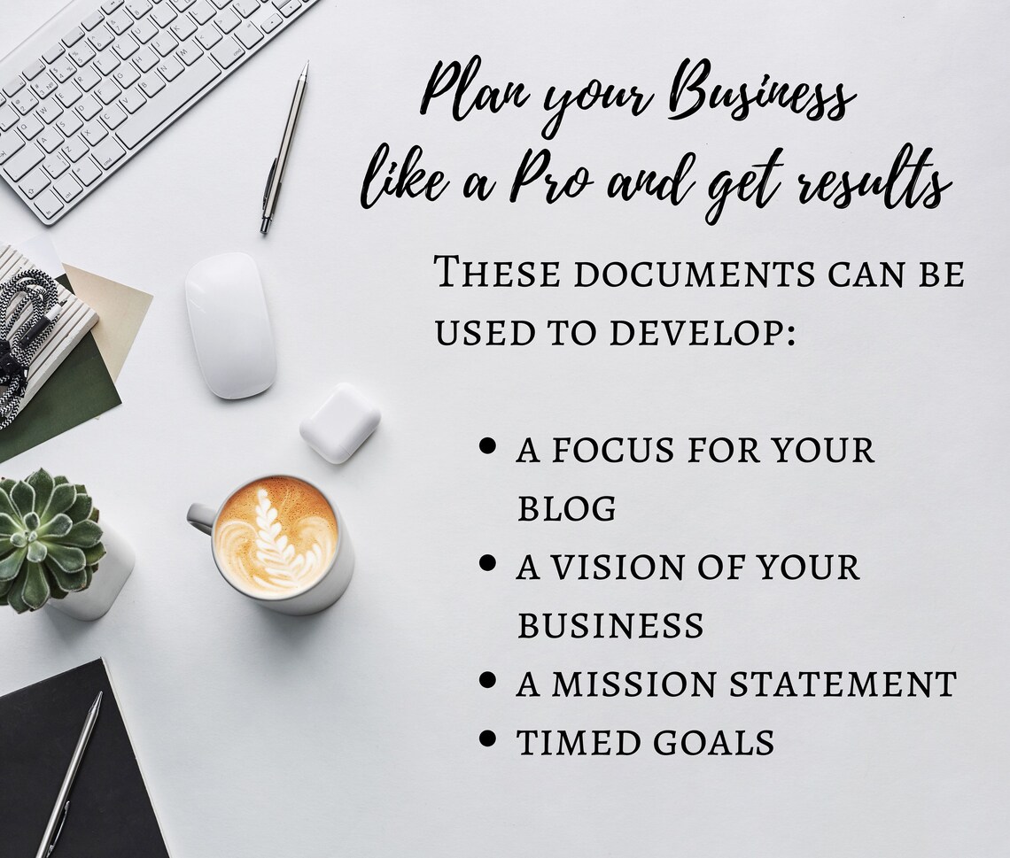 Develop a Mission Statement, Vision Statement, and Set Goals for Your ...