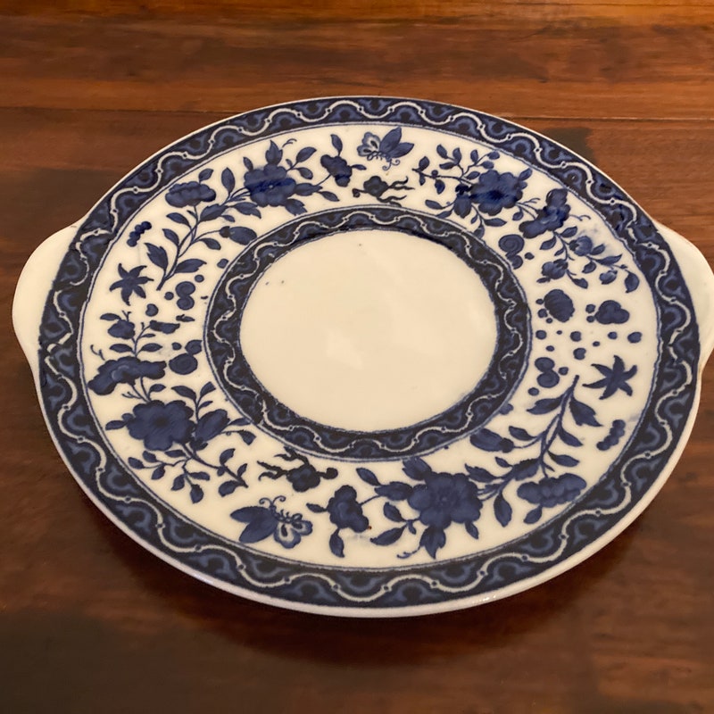 Antique Blue Plates - Etsy