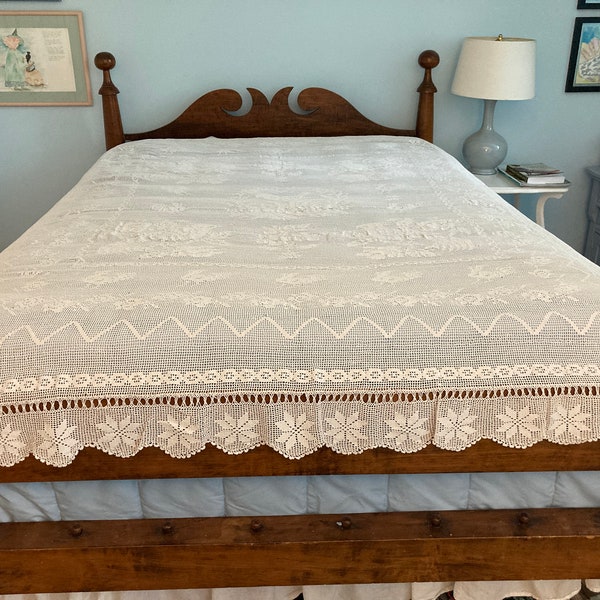 Crochet Coverlet - Etsy