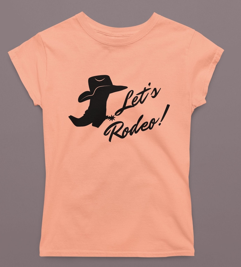 Let's Rodeo! SVG | Cricut Cut Rodeo | Png Jpg Pdf | Girls Night Out | Group Shirts | Rodeo Hat ...
