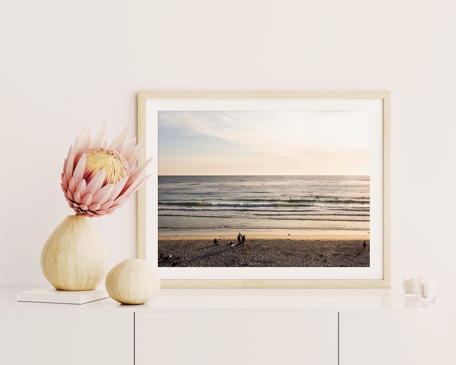 California Sunset Beach Print: Coastal Fine Art Photography - Etsy