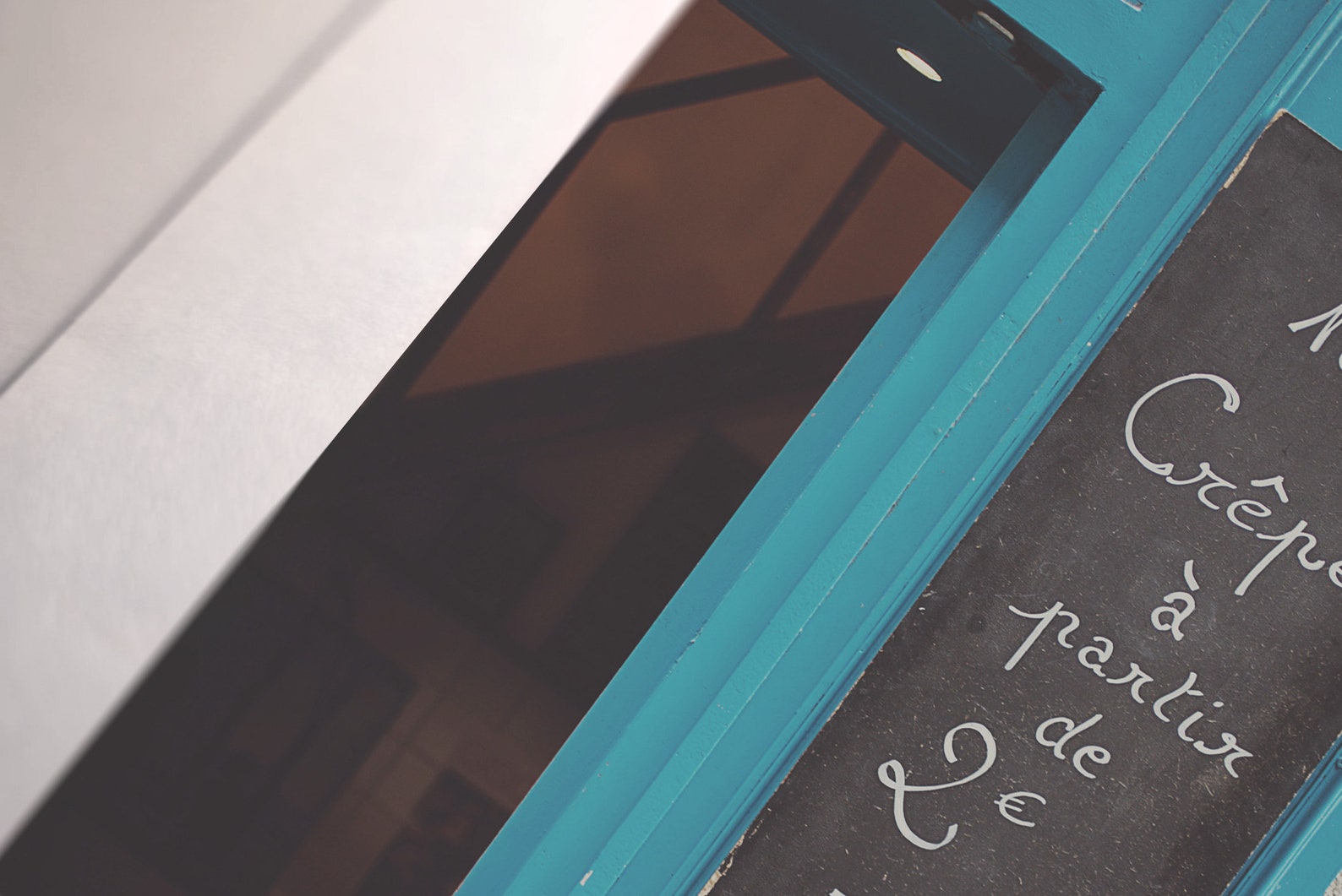 Blue Crepe Sign Paris Paris Wall Art Paris Wall Decor - Etsy