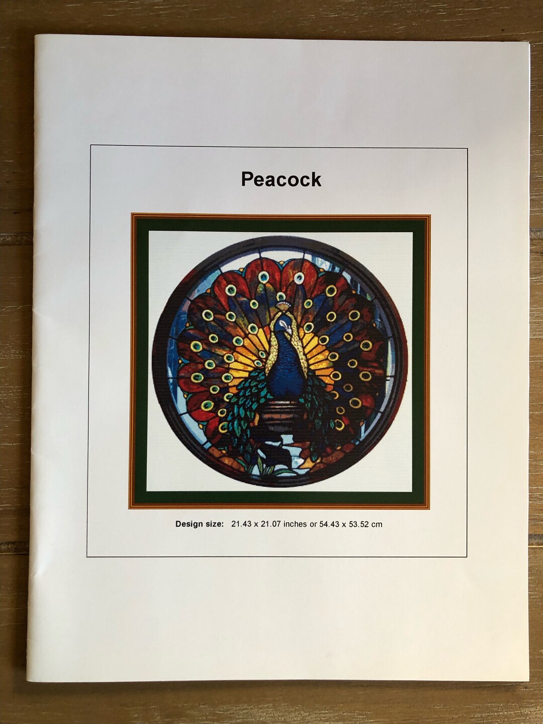 Peacock Chart Book - Etsy