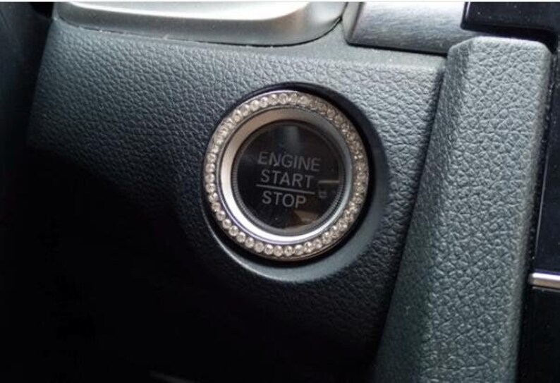 Universal Car Key Ring Key Push Button Ignition Decoration | Etsy