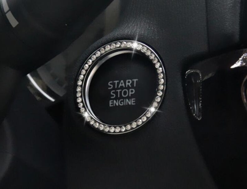 Universal Car Key Ring Key Push Button Ignition Decoration | Etsy