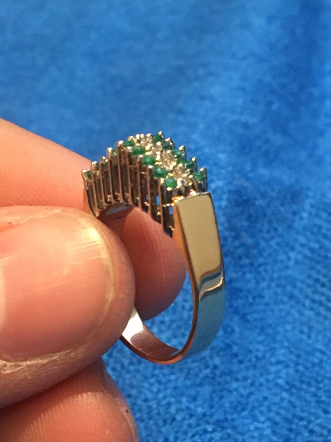 Vintage 14k Gold “stairway to Heaven” Ring - Etsy