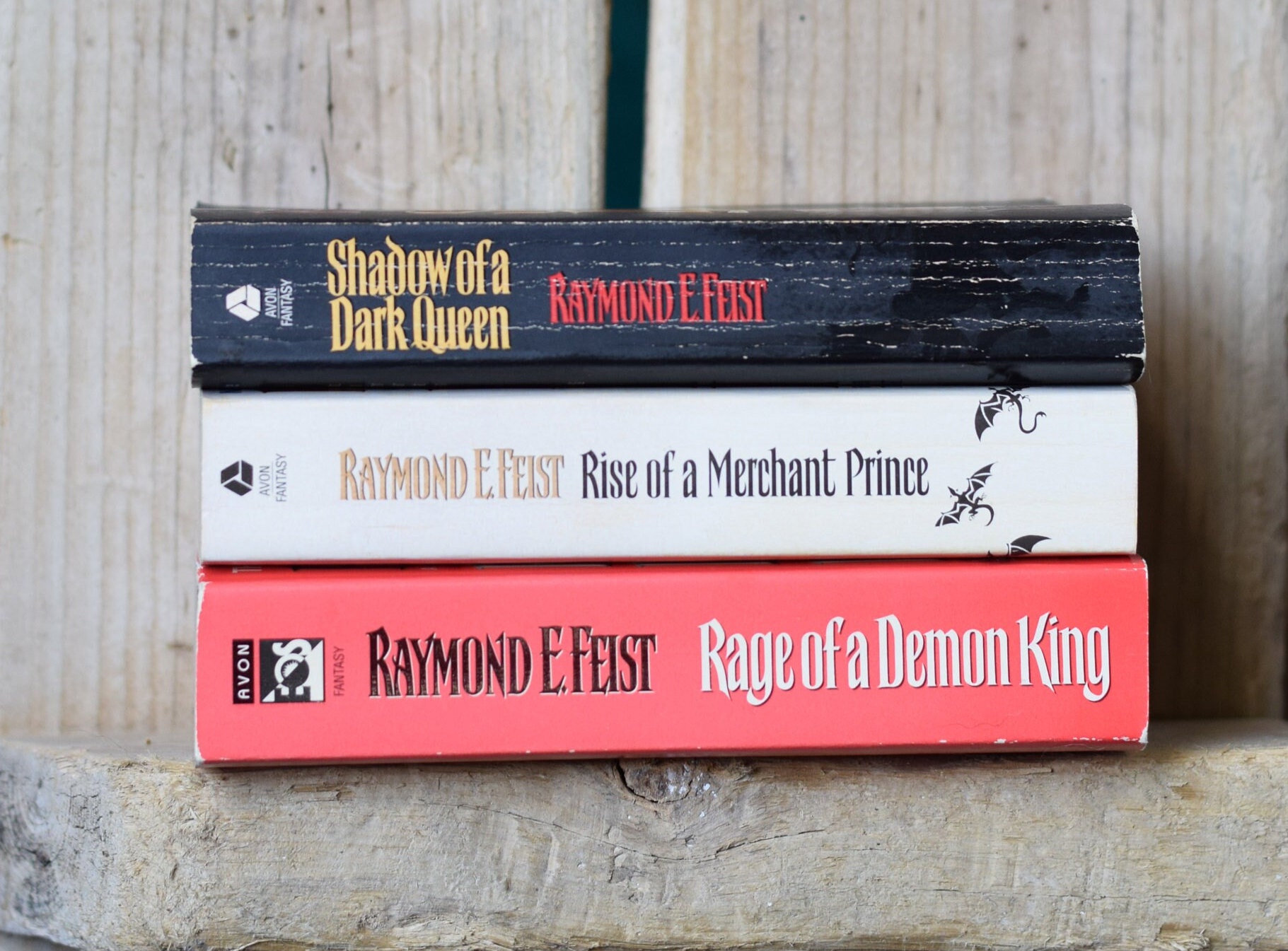 Vintage Fantasy Paperback Novels: Raymond E Feist the - Etsy UK