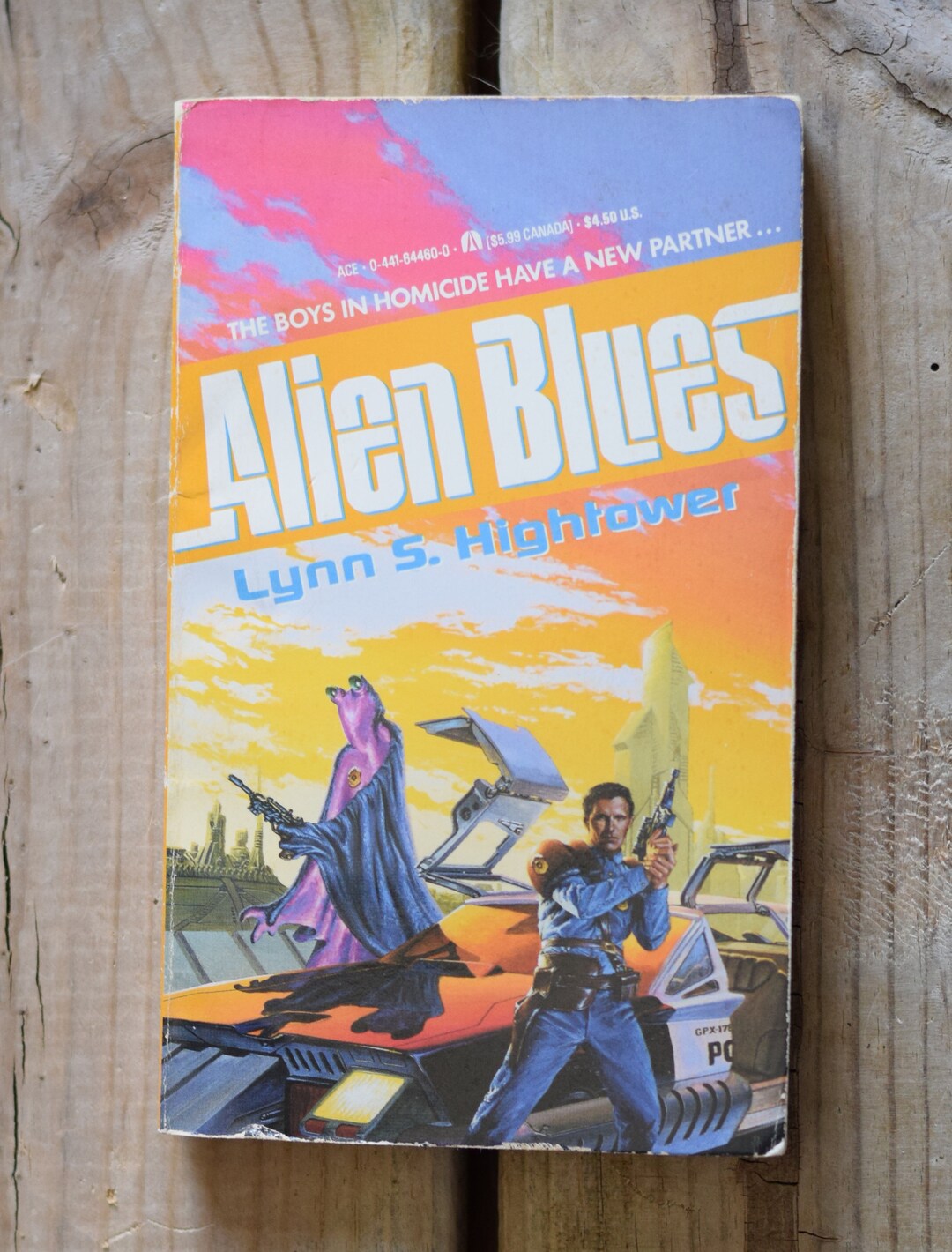 Vintage Sci-fi Paperback Novel: Lynn S Hightower Alien Blues FIRST ...