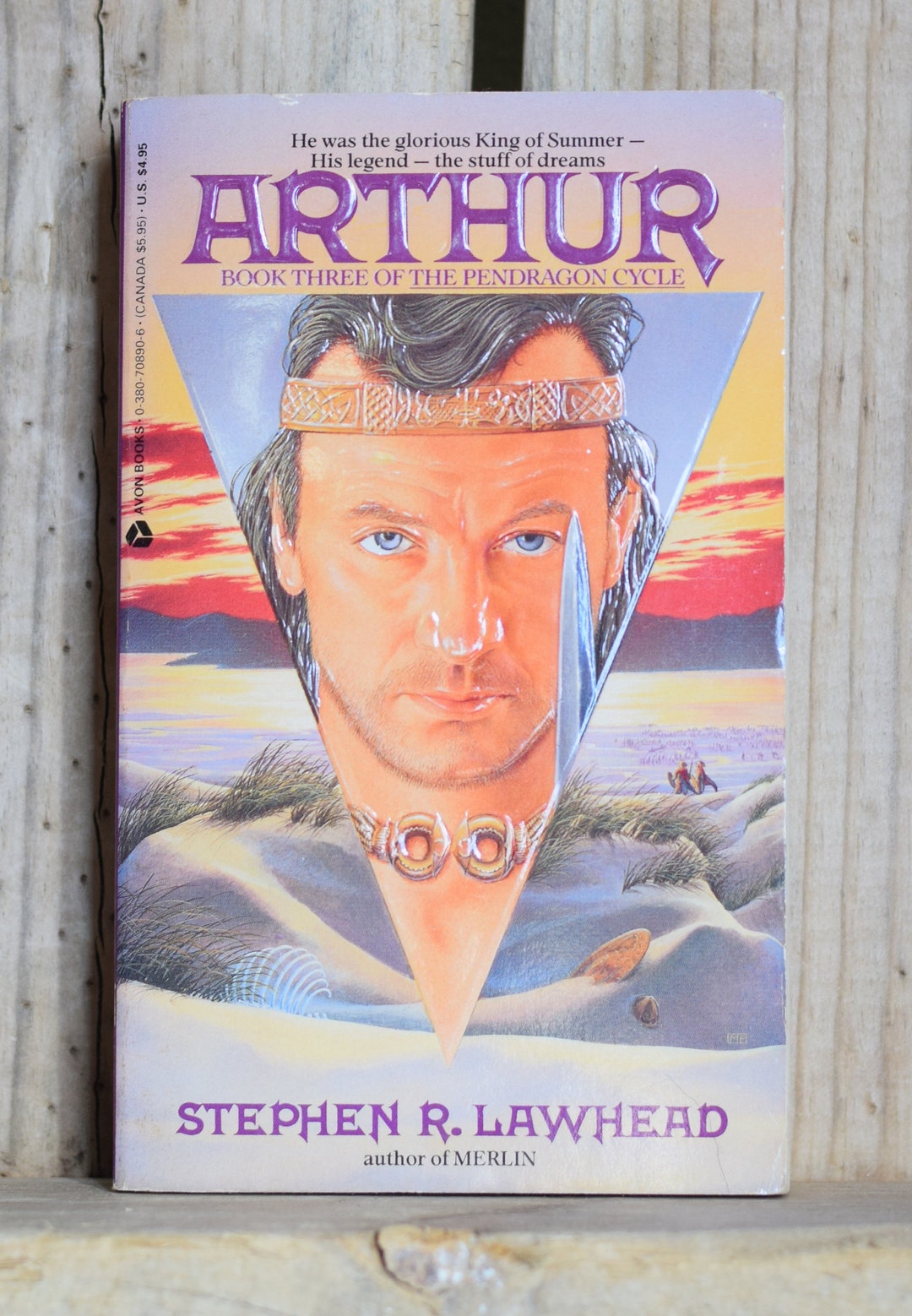 Vintage Fantasy Paperback Novel: Stephen R Lawhead Arthur - Etsy