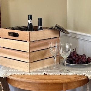 12x12 Wooden Crate Etsy