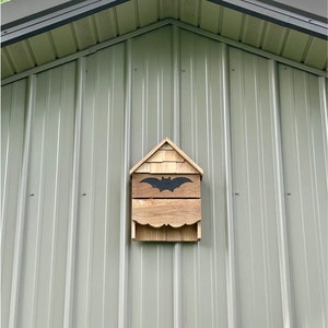 Bat House, Single Chamber Bat Box, Bat Shelter, Insect Control ...
