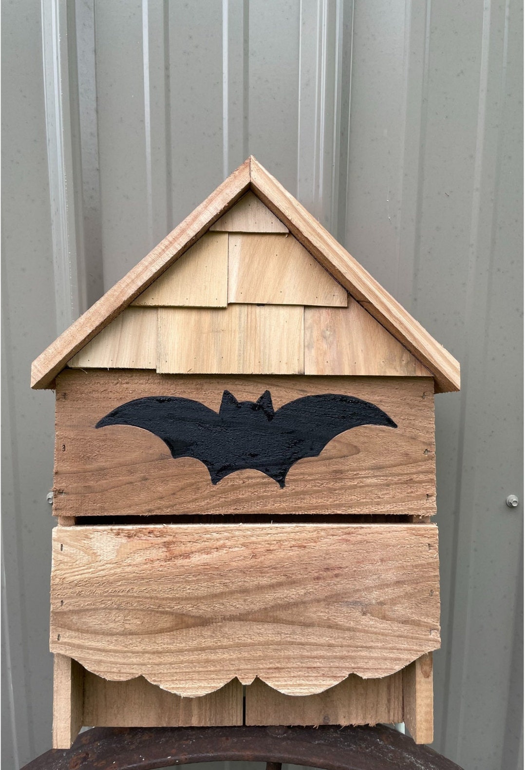 Bat House, Single Chamber Bat Box, Cedar Bat Shelter, Insect Control ...