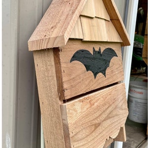 Bat House, Single Chamber Bat Box, Bat Shelter, Insect Control ...