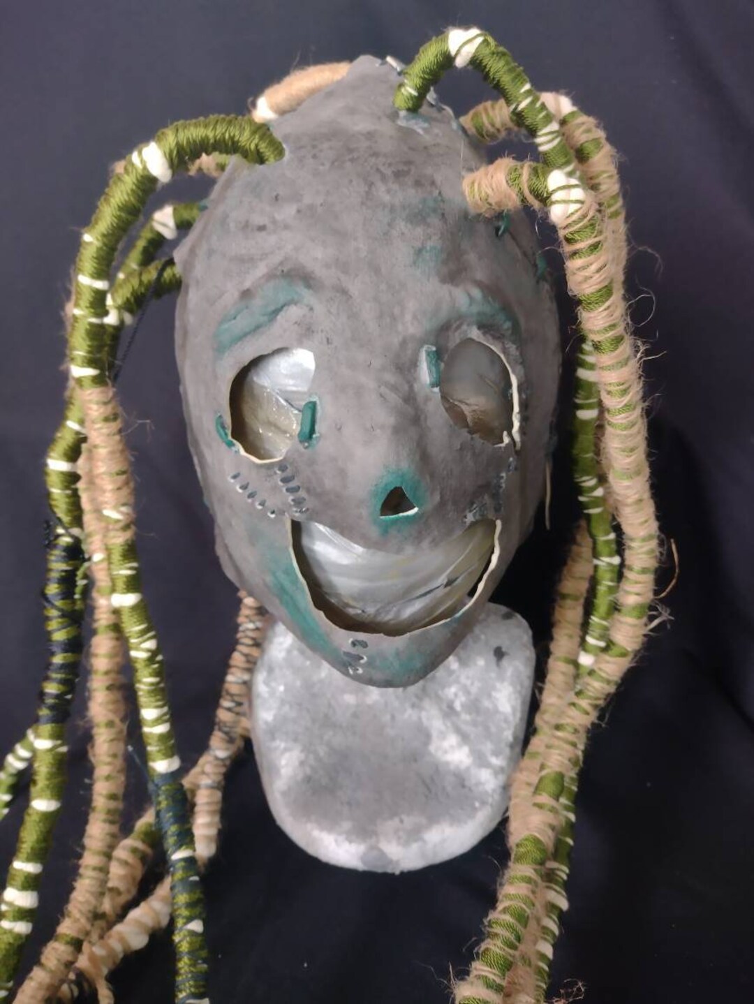 Slipknot Mask Corey Ghost Glow - Etsy