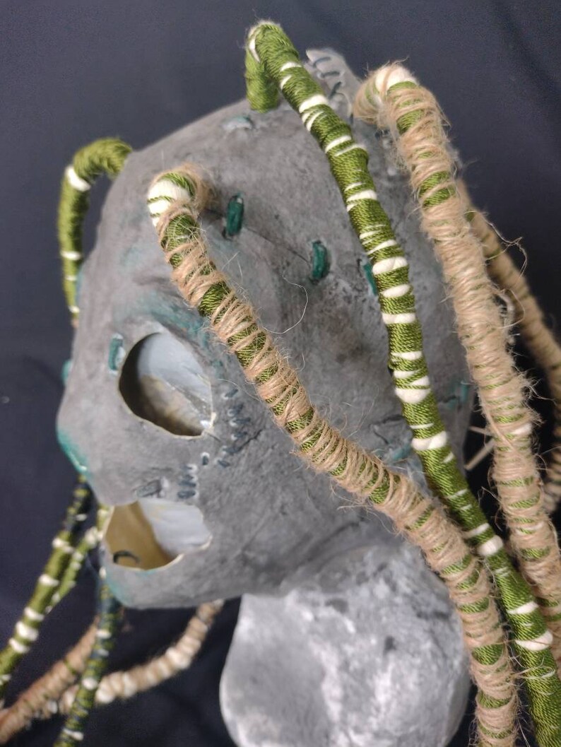 Slipknot Mask Corey Ghost Glow - Etsy