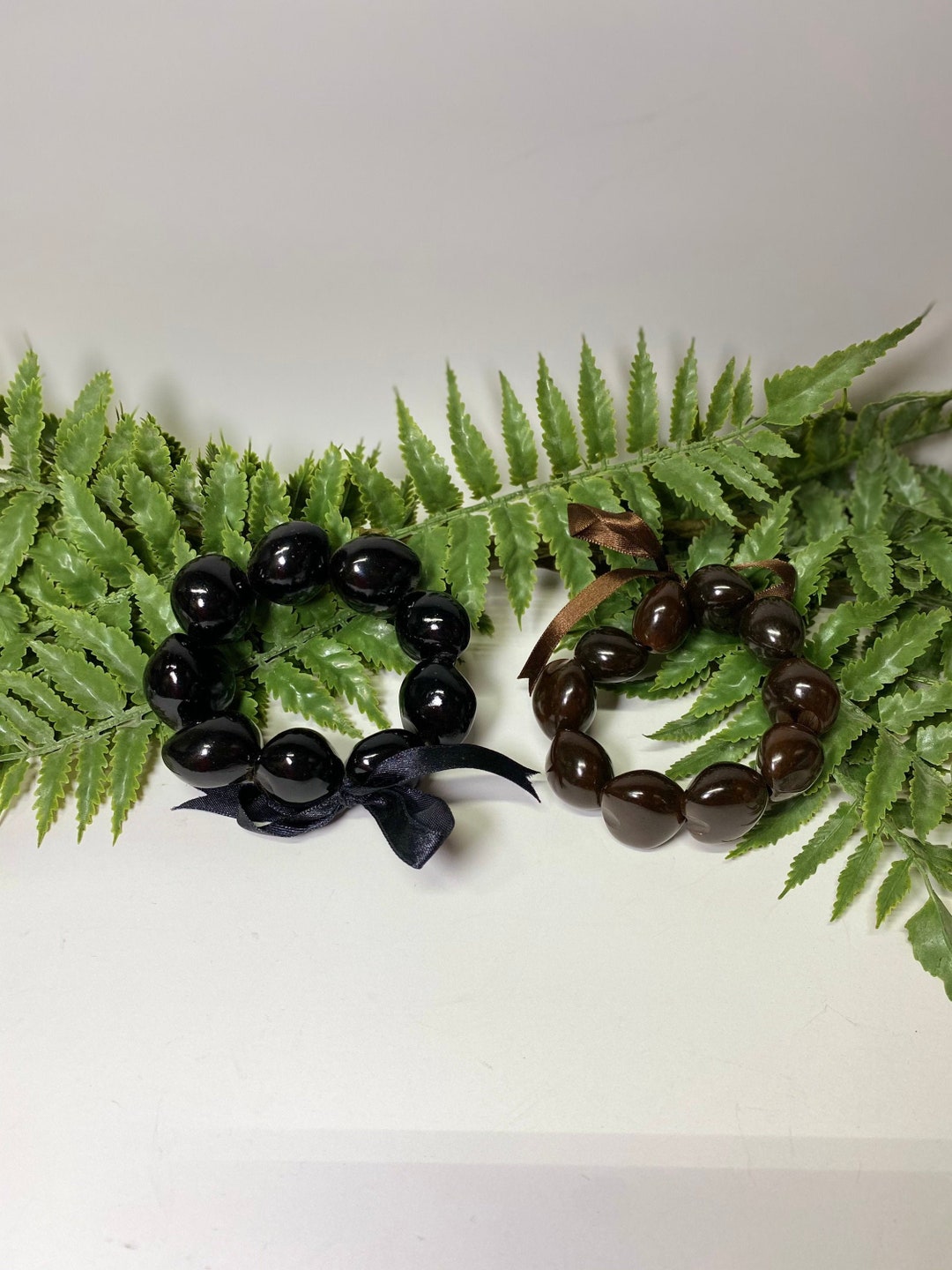 Kukui Nut Bracelet - Etsy