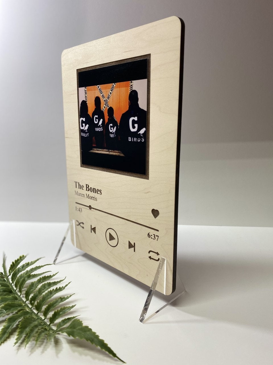 Wooden Personalized Song Plaque - Etsy