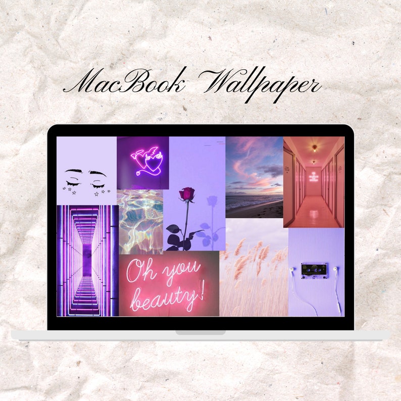 Stilvolle MacBook Wallpaper MacBook Bildschirmschoner Rosa Wallpaper ...