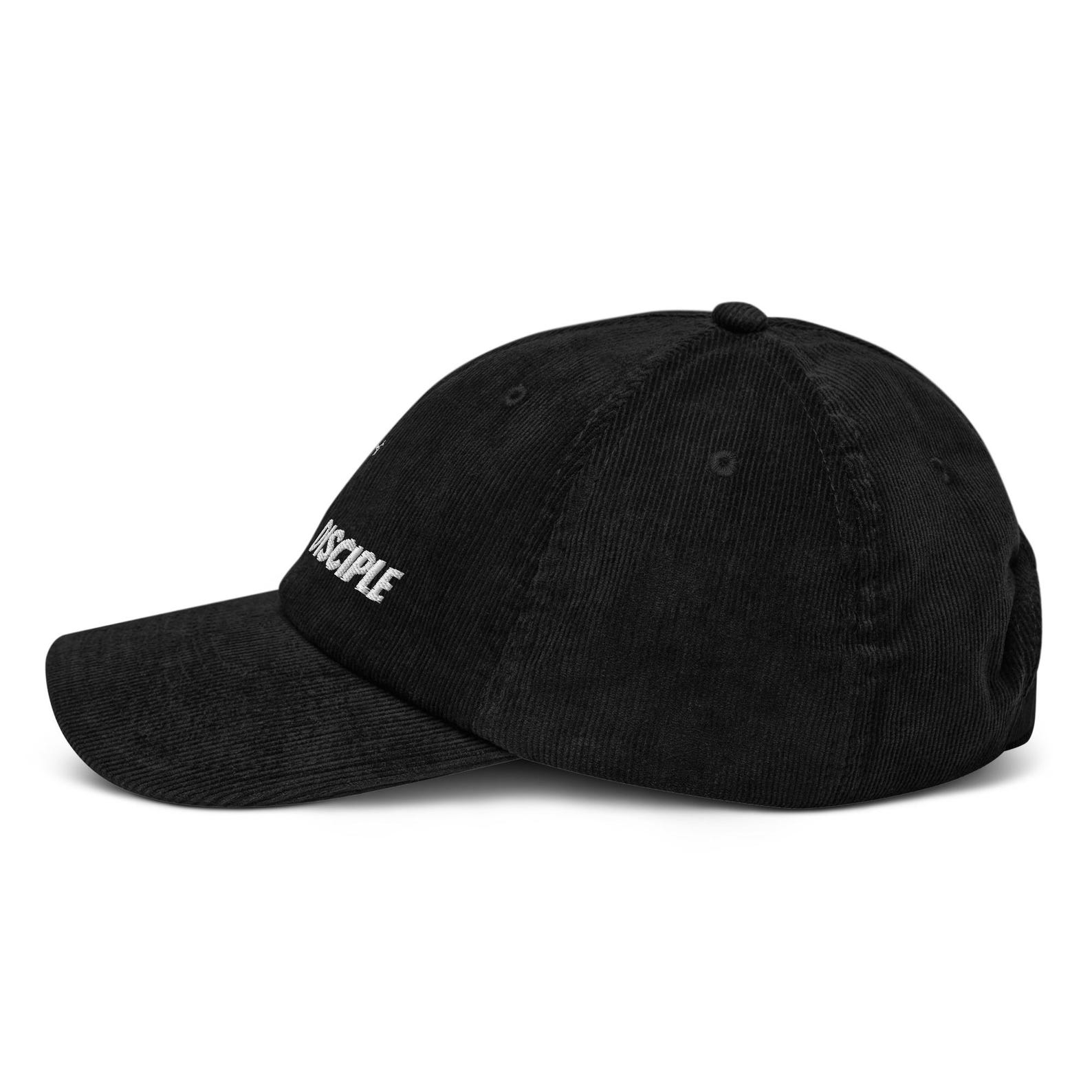 God's Disciple Corduroy Hat: Embroidered Christian Baseball Cap - Etsy