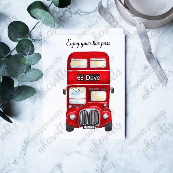 Personalised Bus Pass Holder - Etsy UK