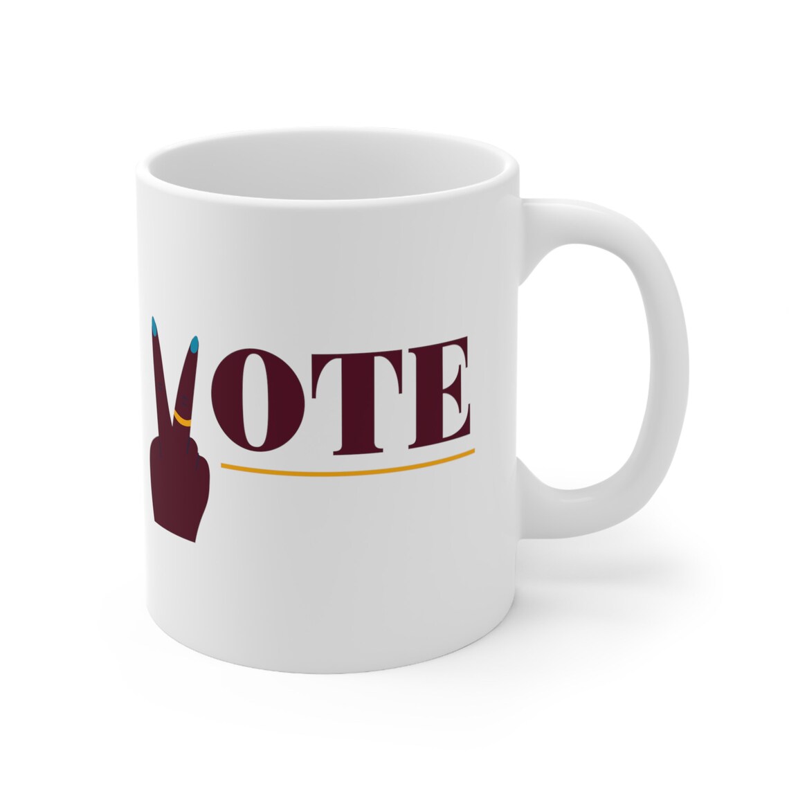 Vote Election Coffee Mug, Womens Rights Vote, Political Gift, Political ...