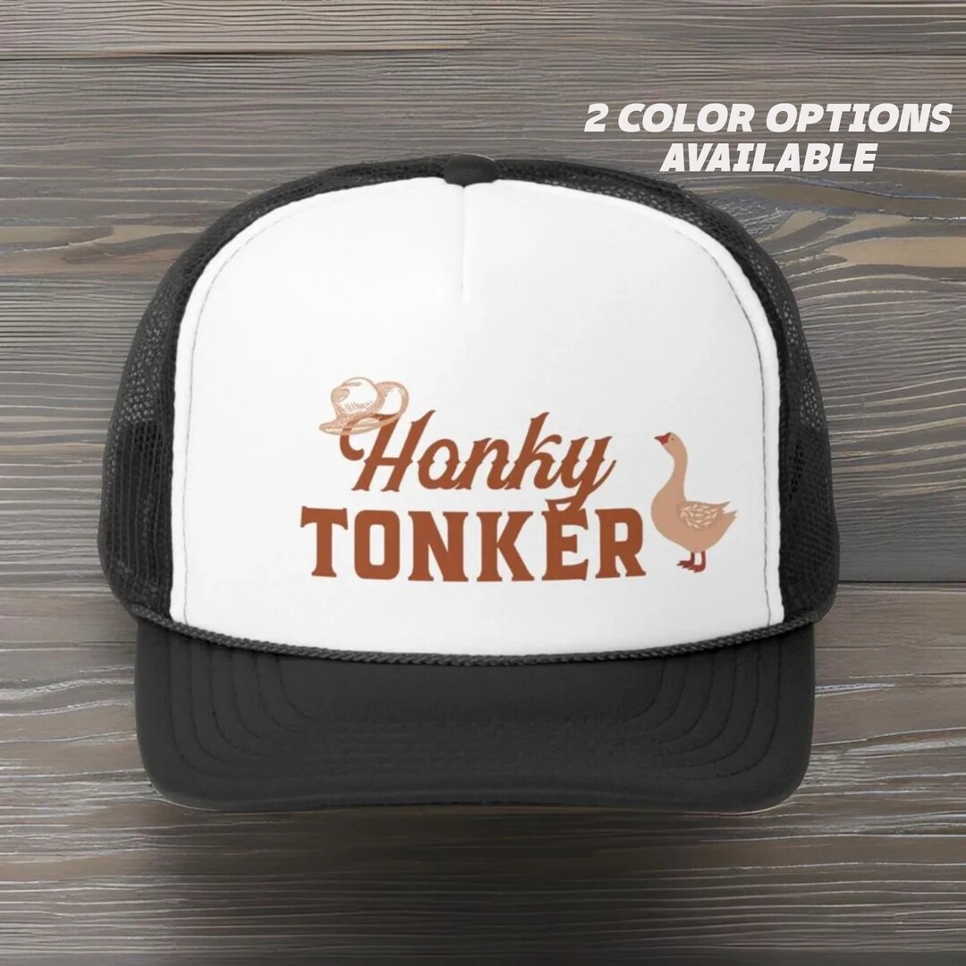 Honky Tonker Country Western Foam Trucker Hat, Honky Tonk Nashville Style, Bachelorette Party ...
