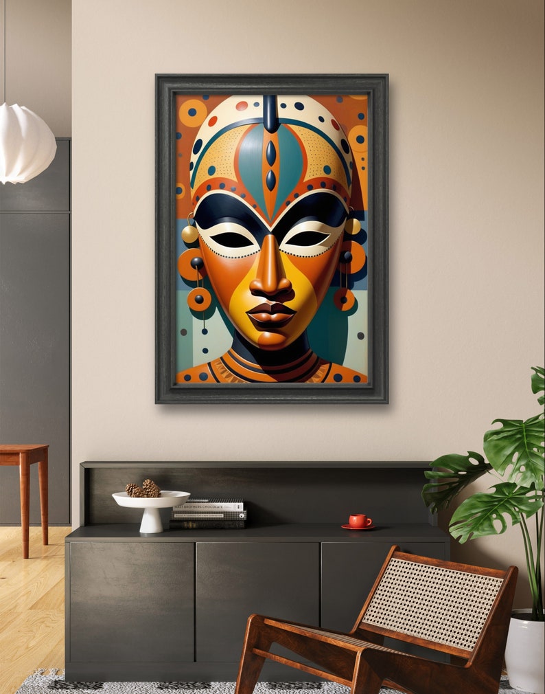 Stylish Home Decor Wall Art Canvas Print, Original Artwork, Captivating ...