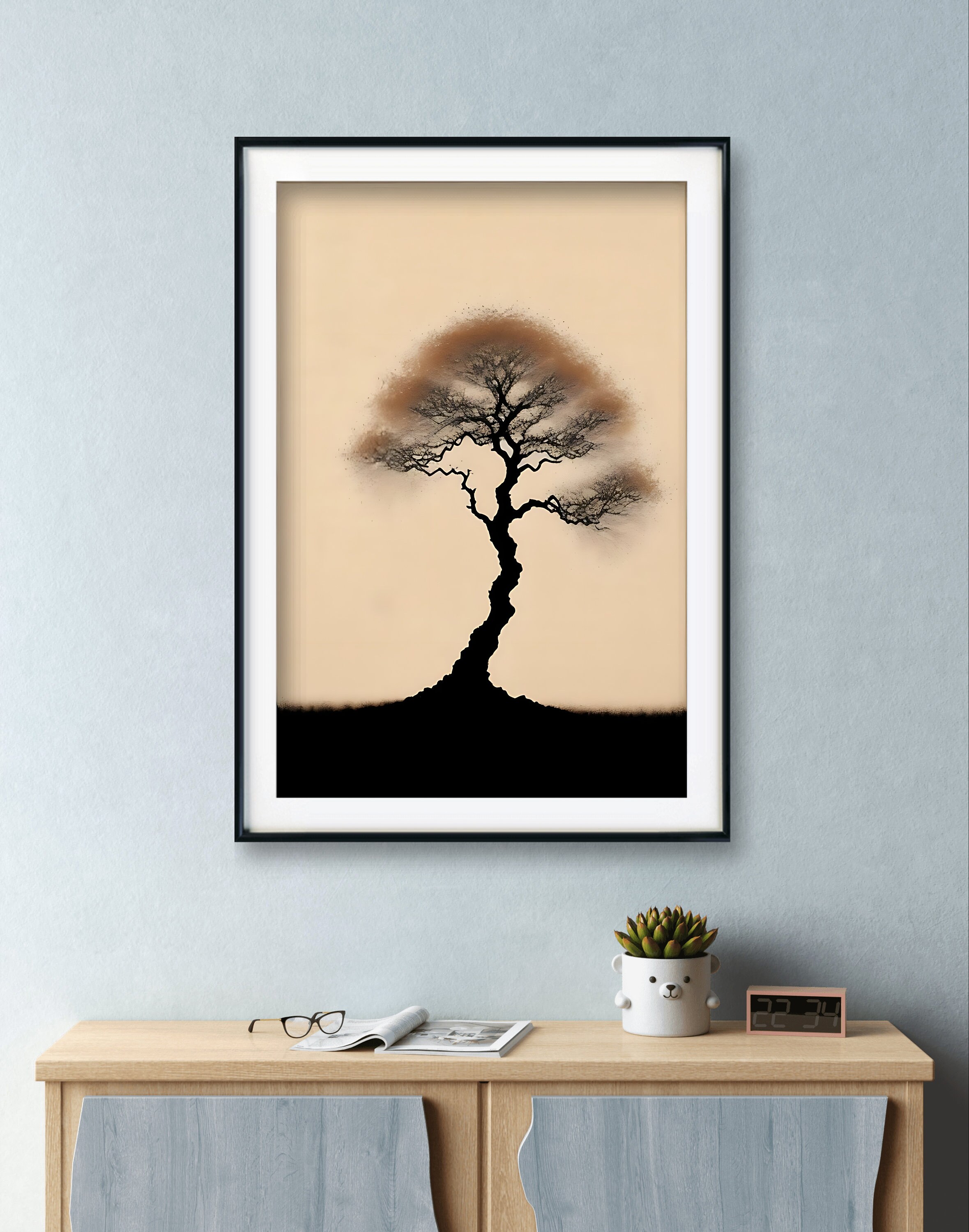 Stylish Home Decor Wall Art Poster Print, Handmade Original Artwork ...
