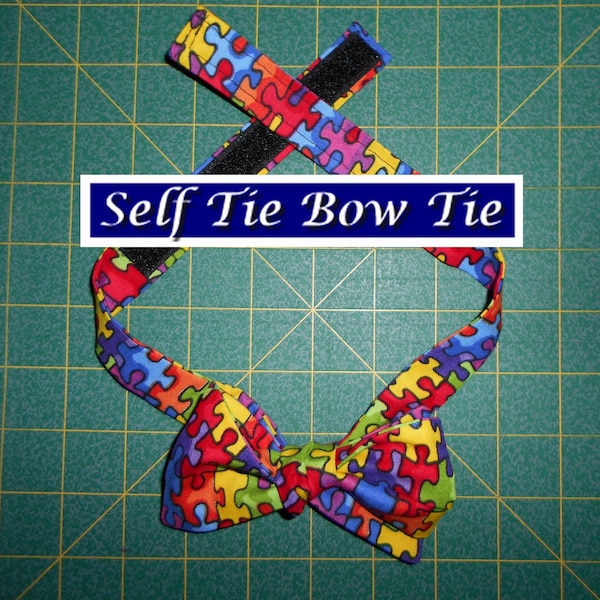 Autism Bow Tie - Etsy