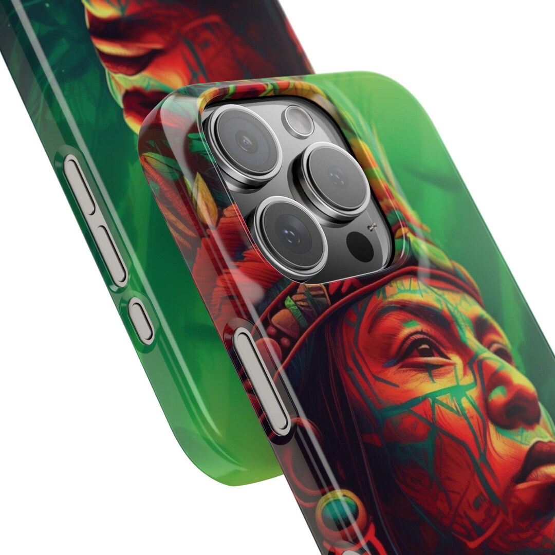 IPhone Case Native American Woman, Indigenous Art Phone Cover, iPhone ...