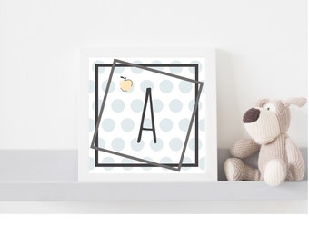 Cute Initial Print - Etsy