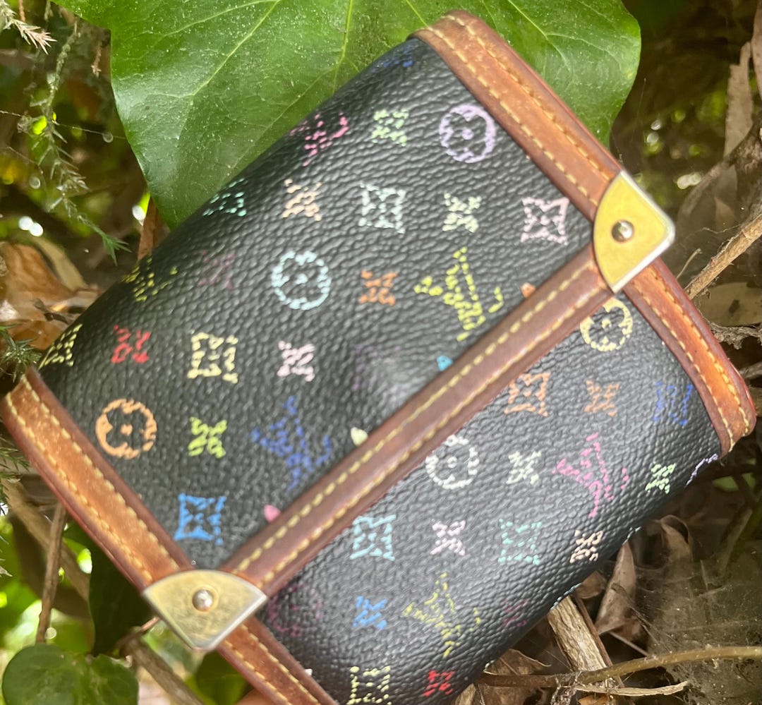 Louis Vuitton Multicolor Wallet - Etsy