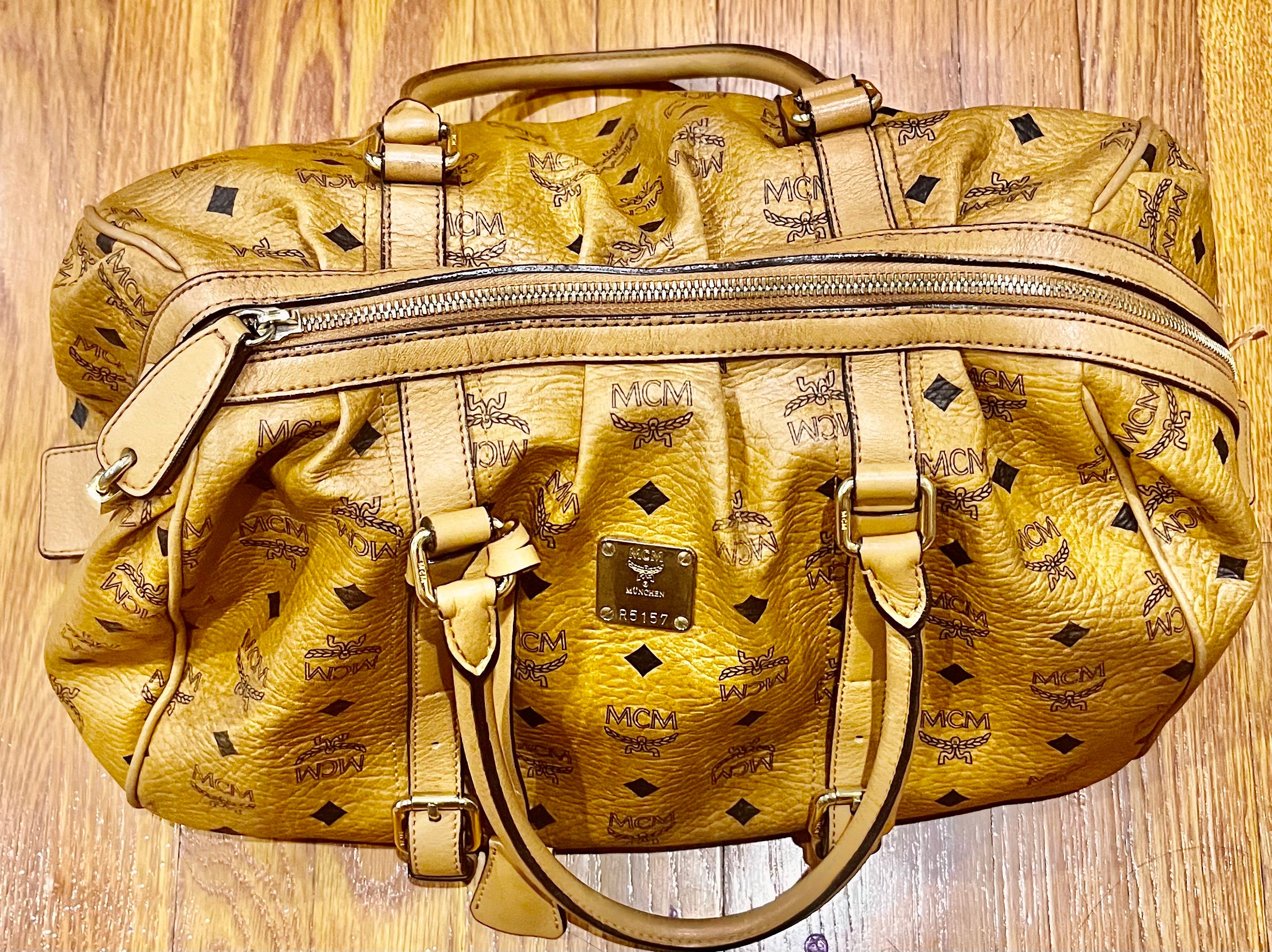 Mcm Bag With Lock and Key - Etsy