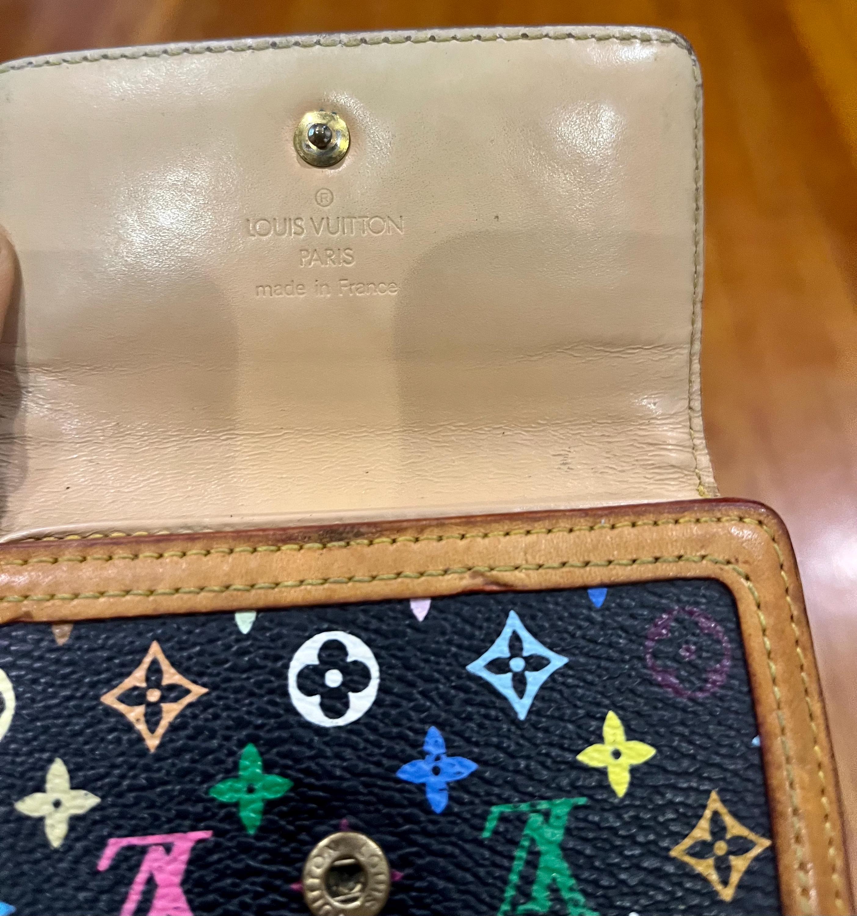 Louis Vuitton Multicolor Wallet - Etsy