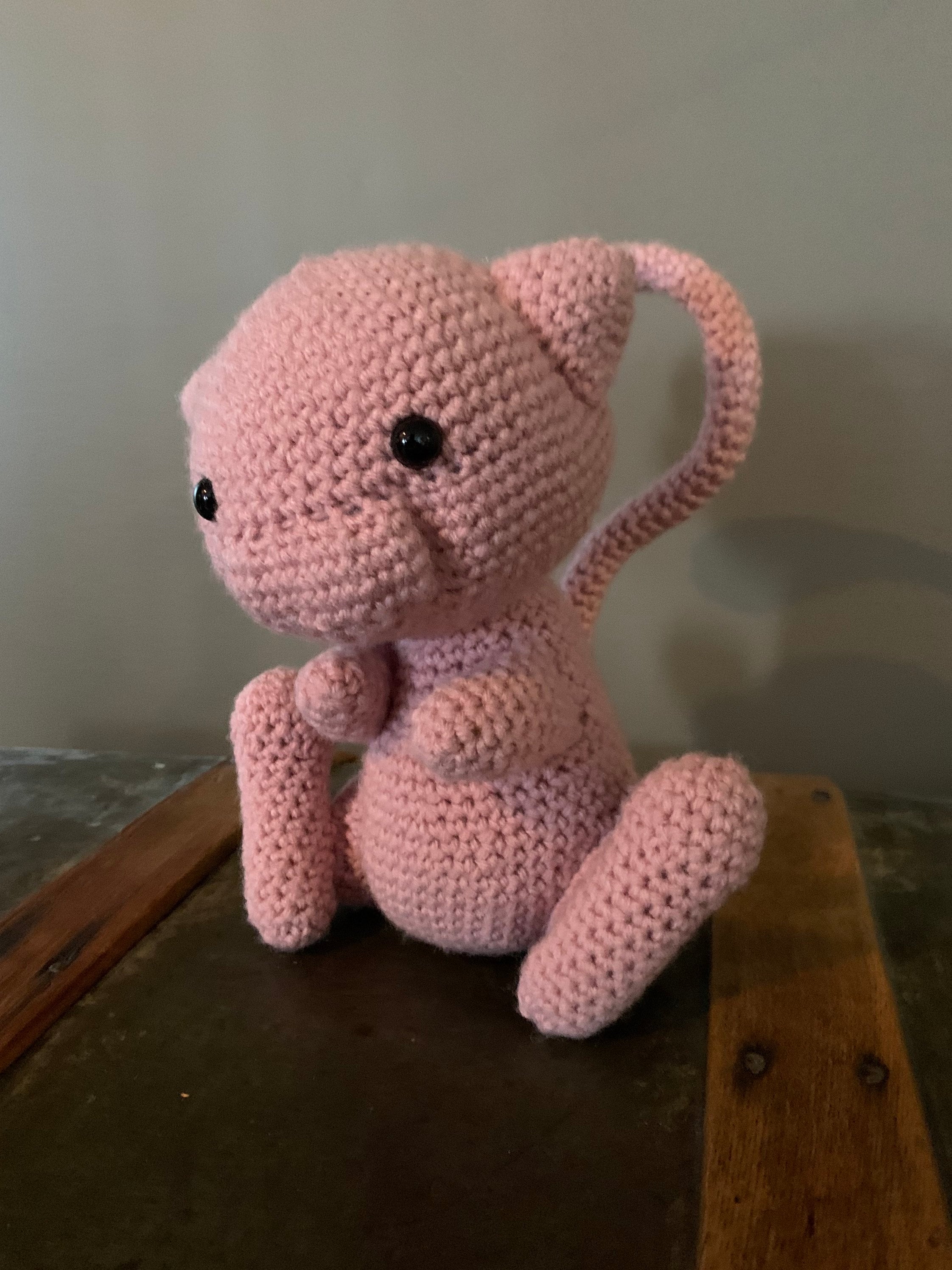 Handmade Crochet Mew Amigurumi - Etsy UK