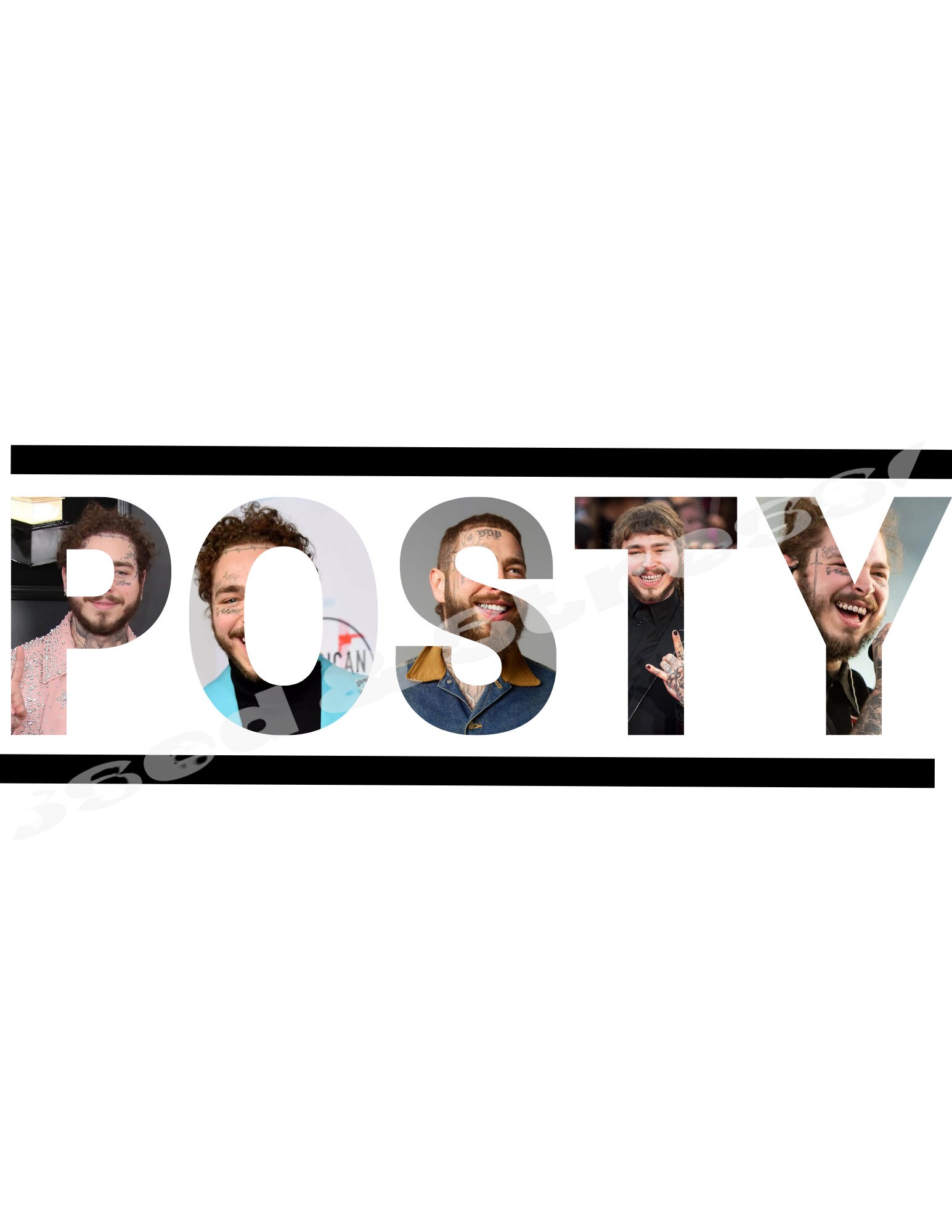 Post Malone Png Design for T Shirt Sublimation - Etsy