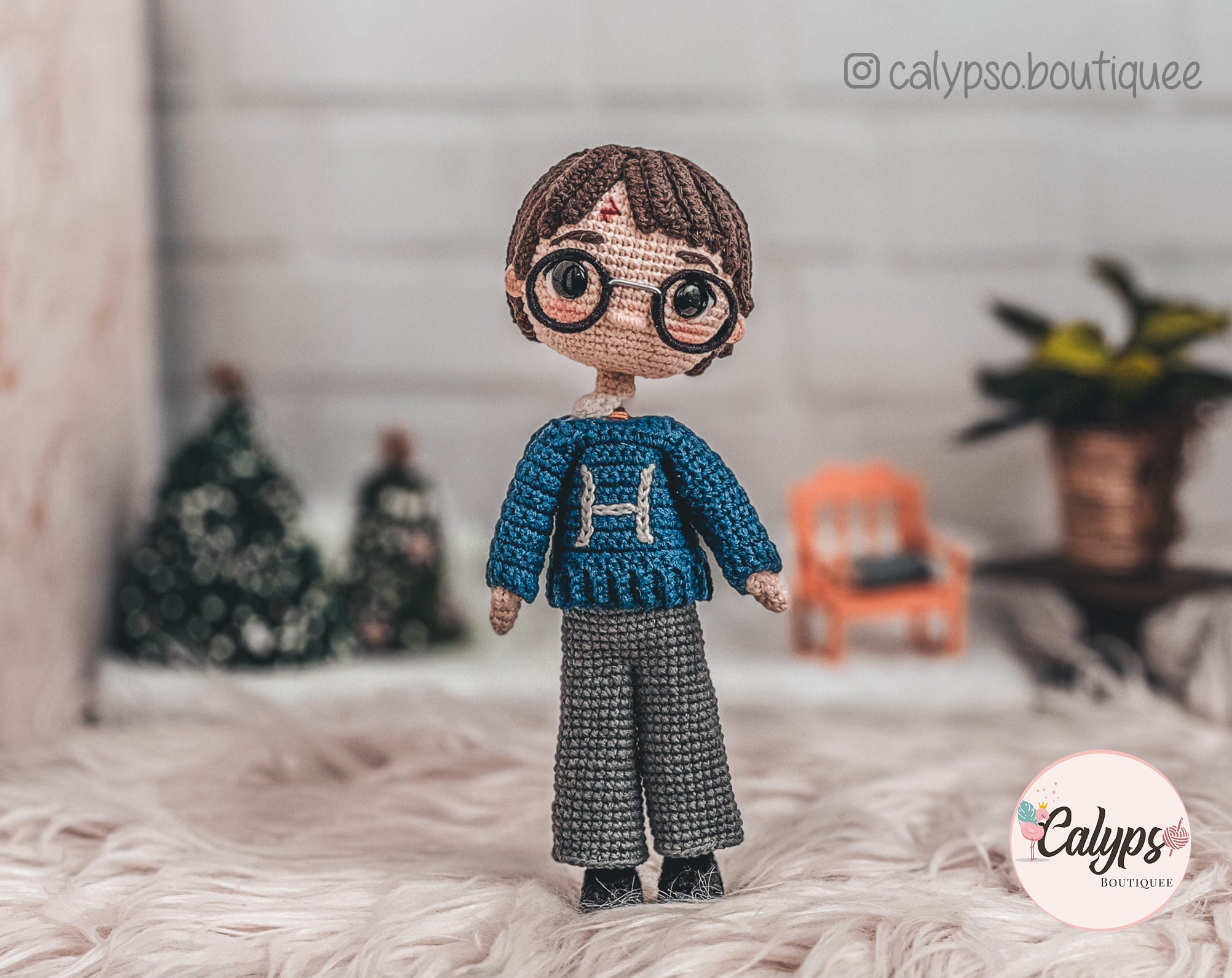 HP Wizard Amigurumi Pattern / HP Pattern in Amigurumi / PDF / - Etsy