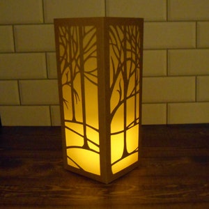 DIY Tree Lantern SVG for Cricut or Silhouette - Etsy
