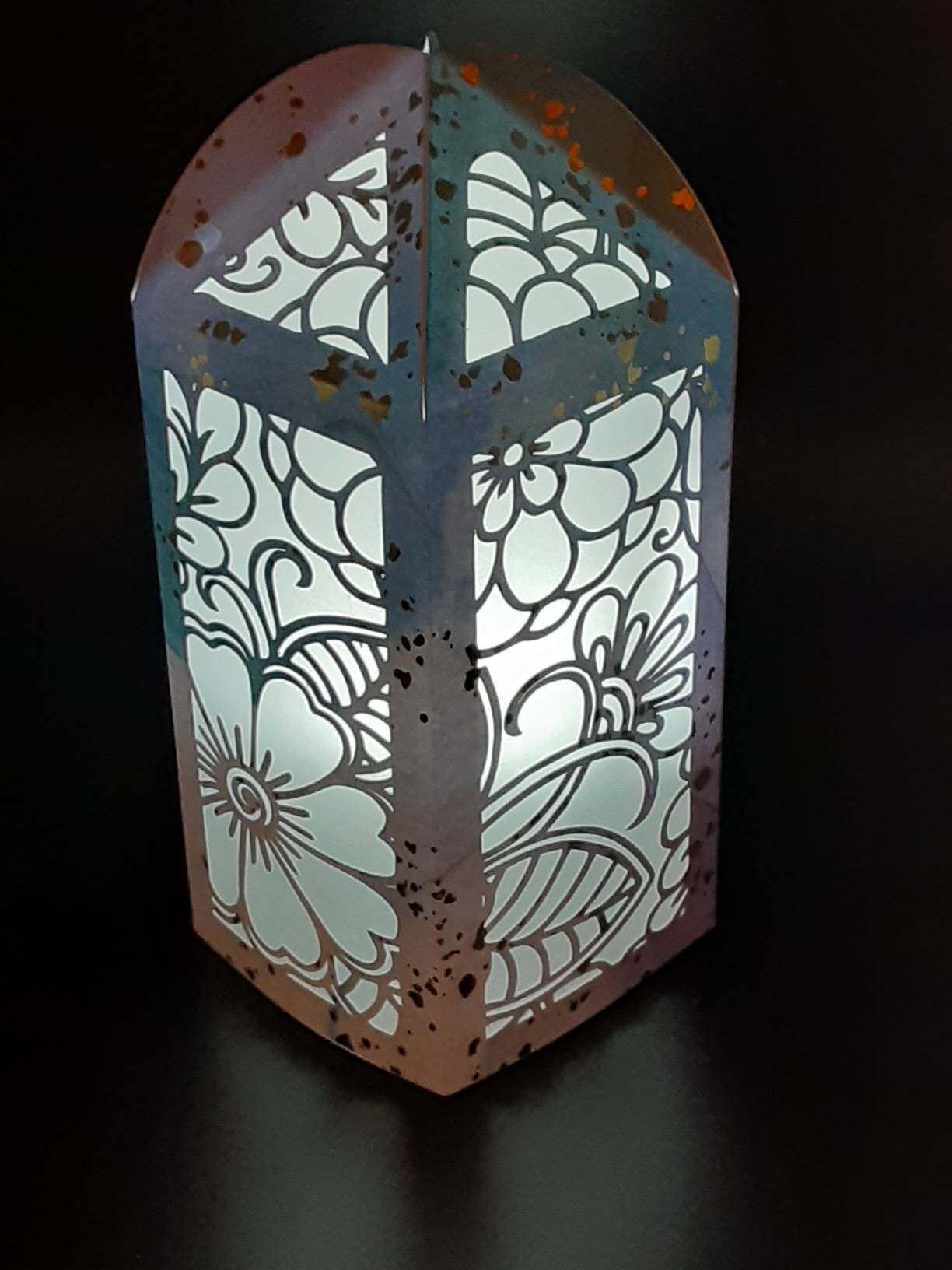 Spring Flower Lantern SVG for Cricut or Silhouette | Etsy