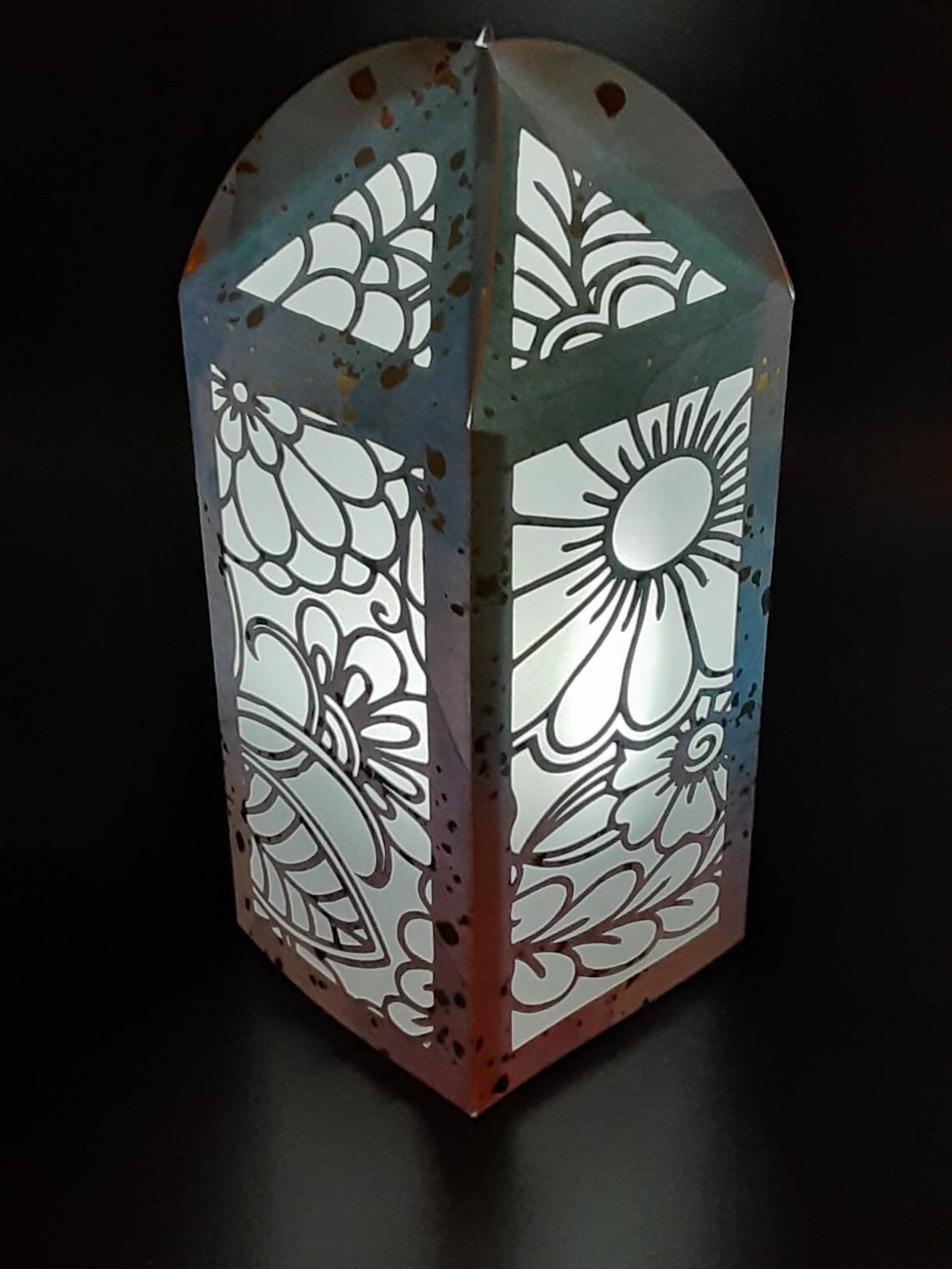 Spring Flower Lantern SVG for Cricut or Silhouette | Etsy