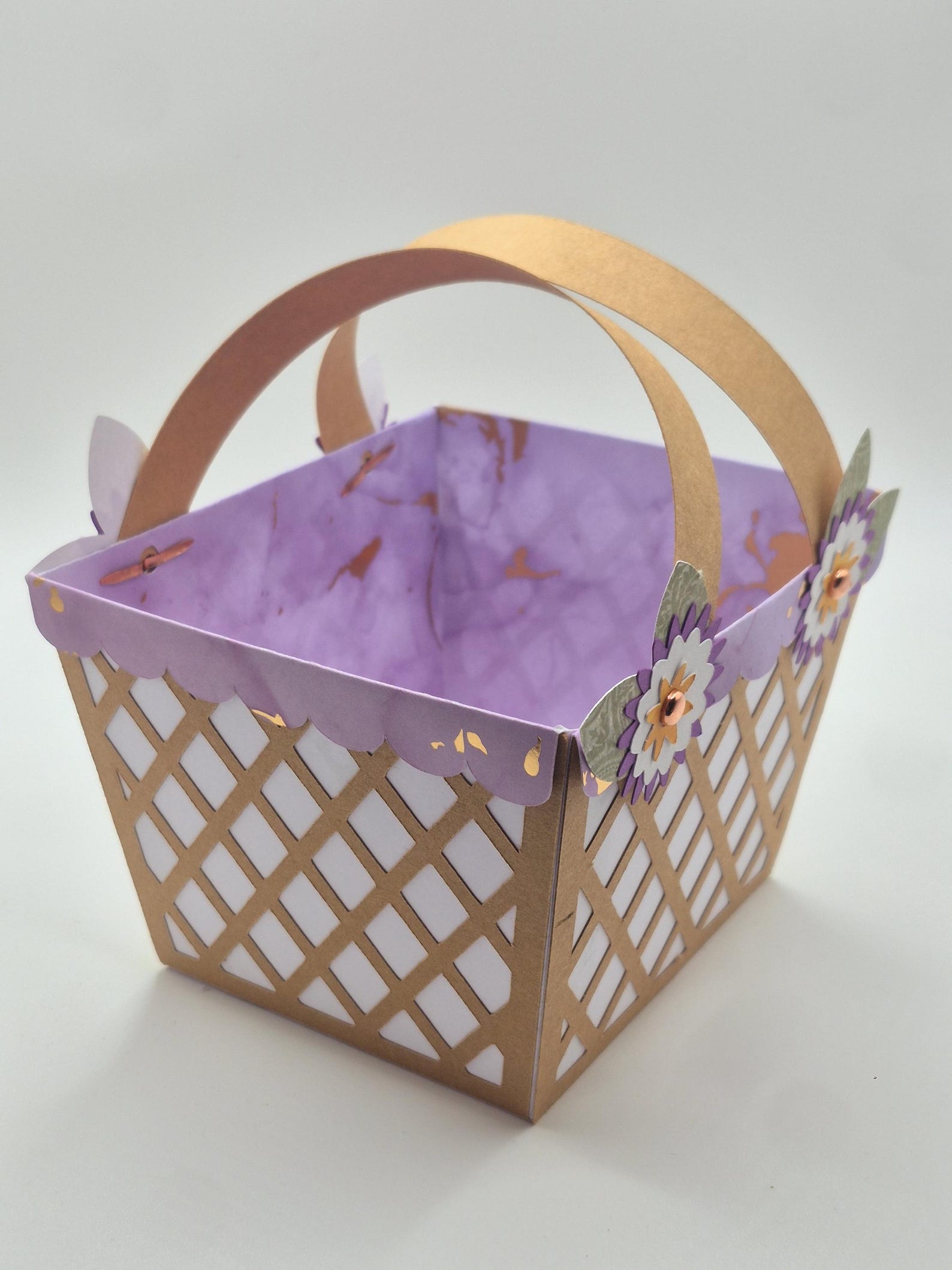 Spring Basket Easter Mothers Day SVG Cut File for Cricut or Silhouette ...