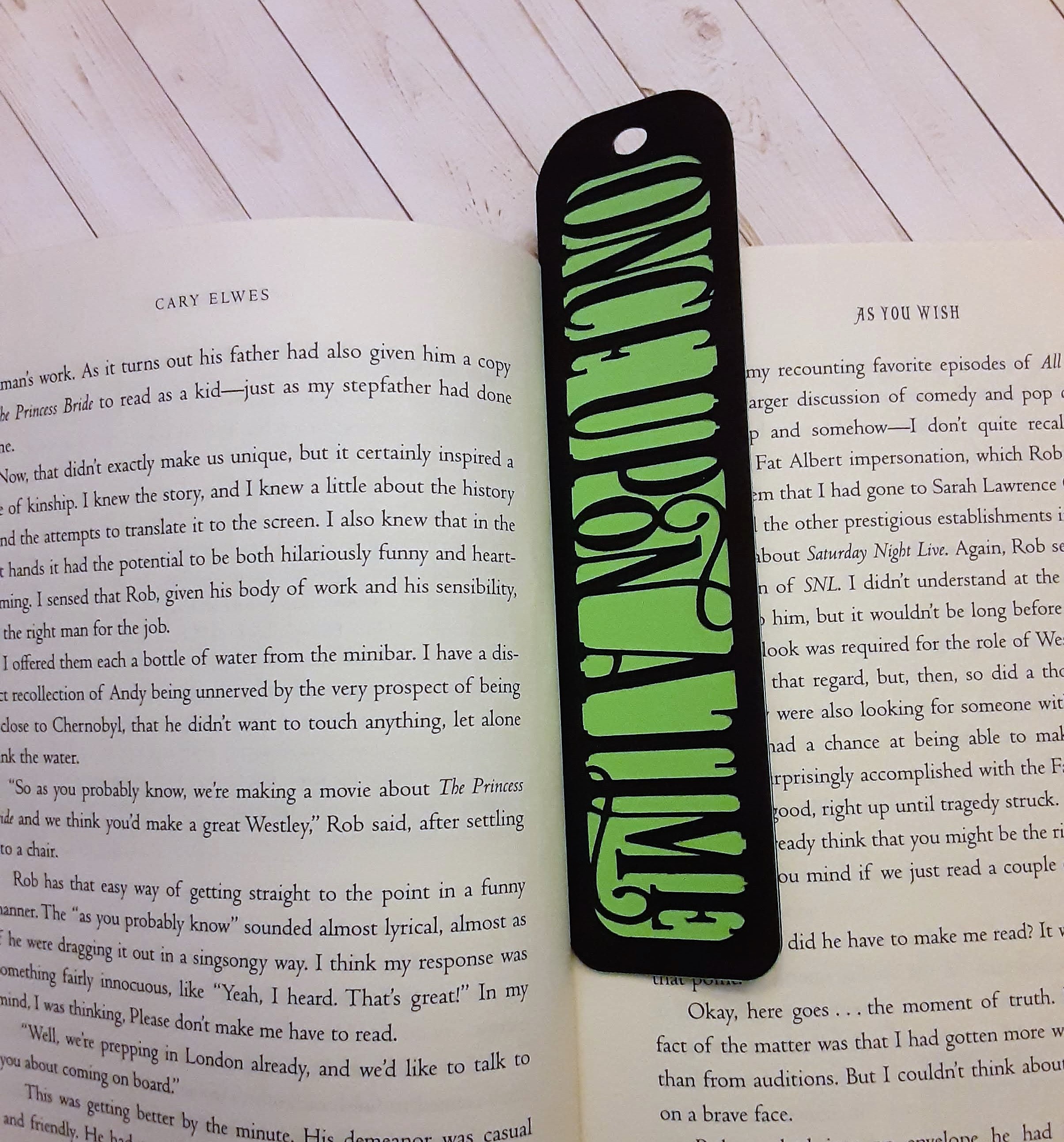 Once Upon A Time Bookmark SVG File - Etsy