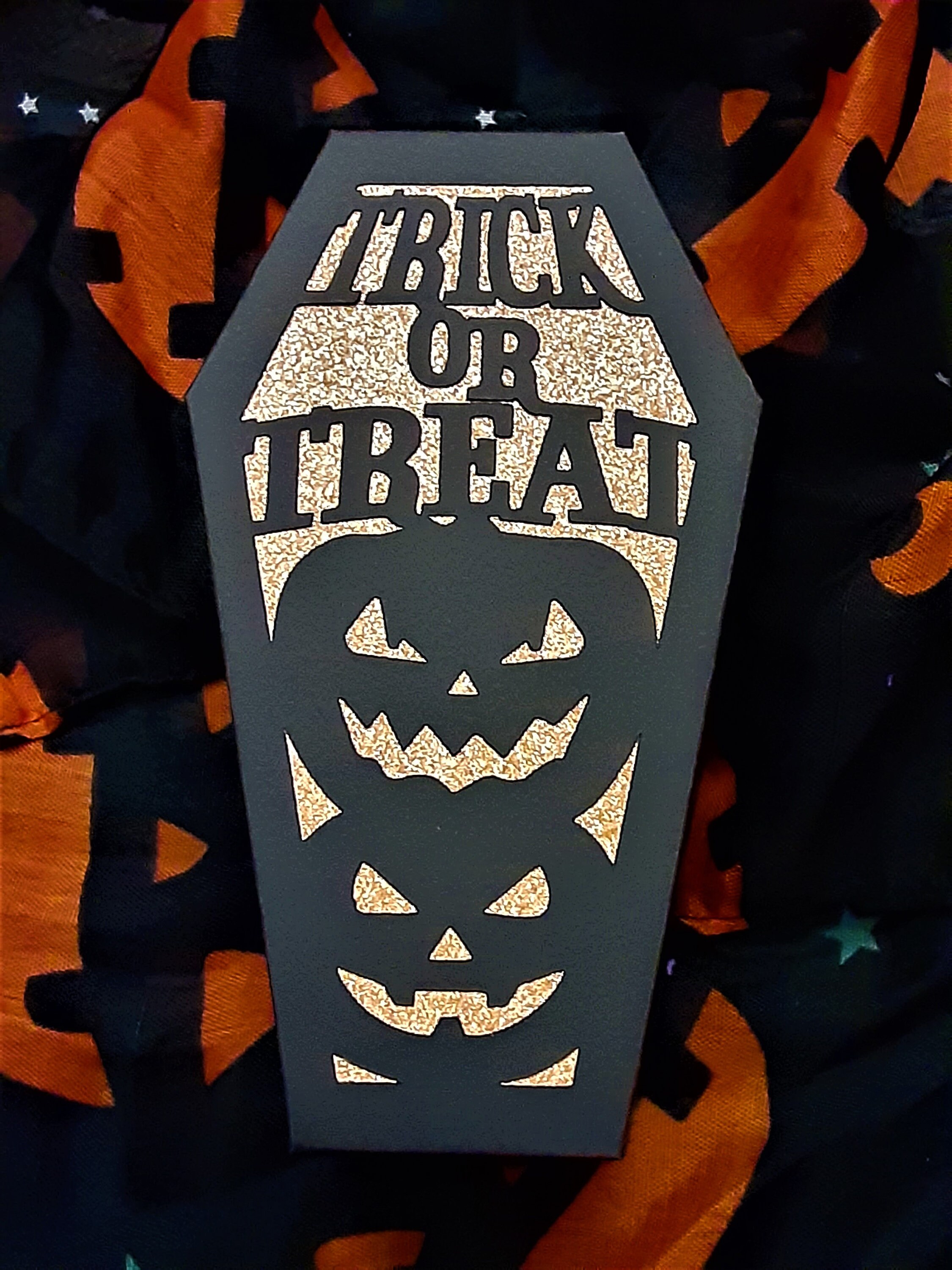 Halloween Scary Coffin Treat Boxes SVG Cut File - Etsy