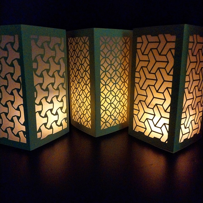 Geometric Lanterns - Etsy