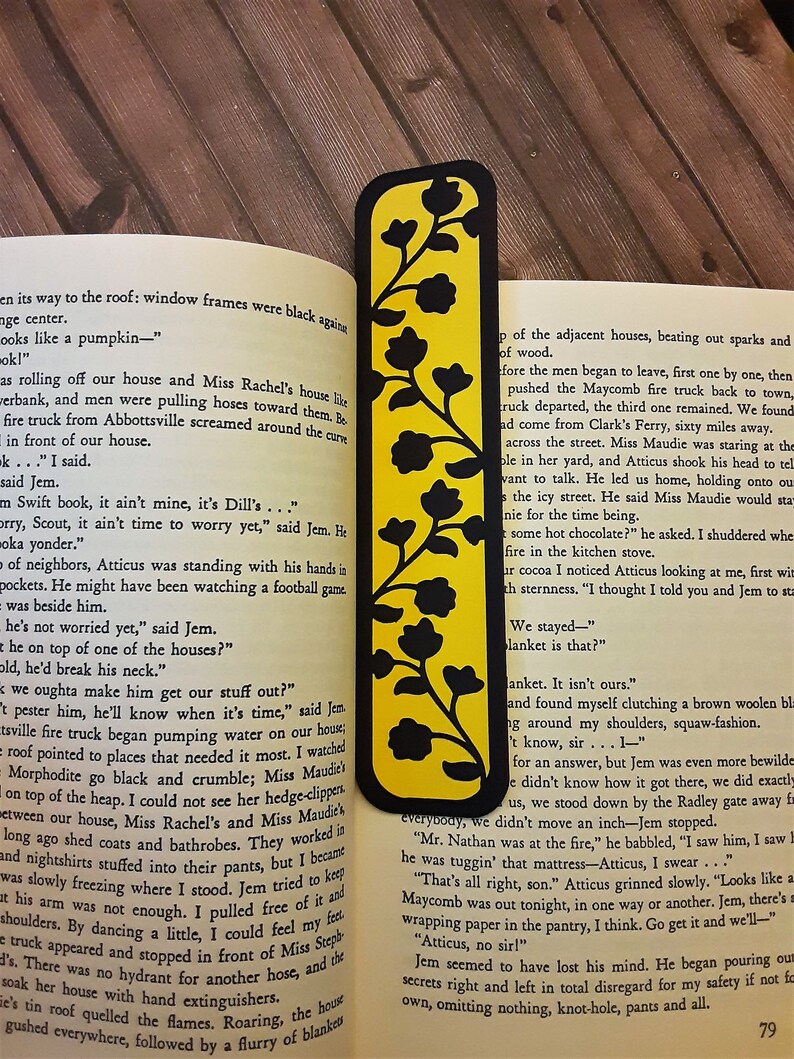 Flowers Bookmark SVG File for Cricut and Silhouette - Etsy Singapore