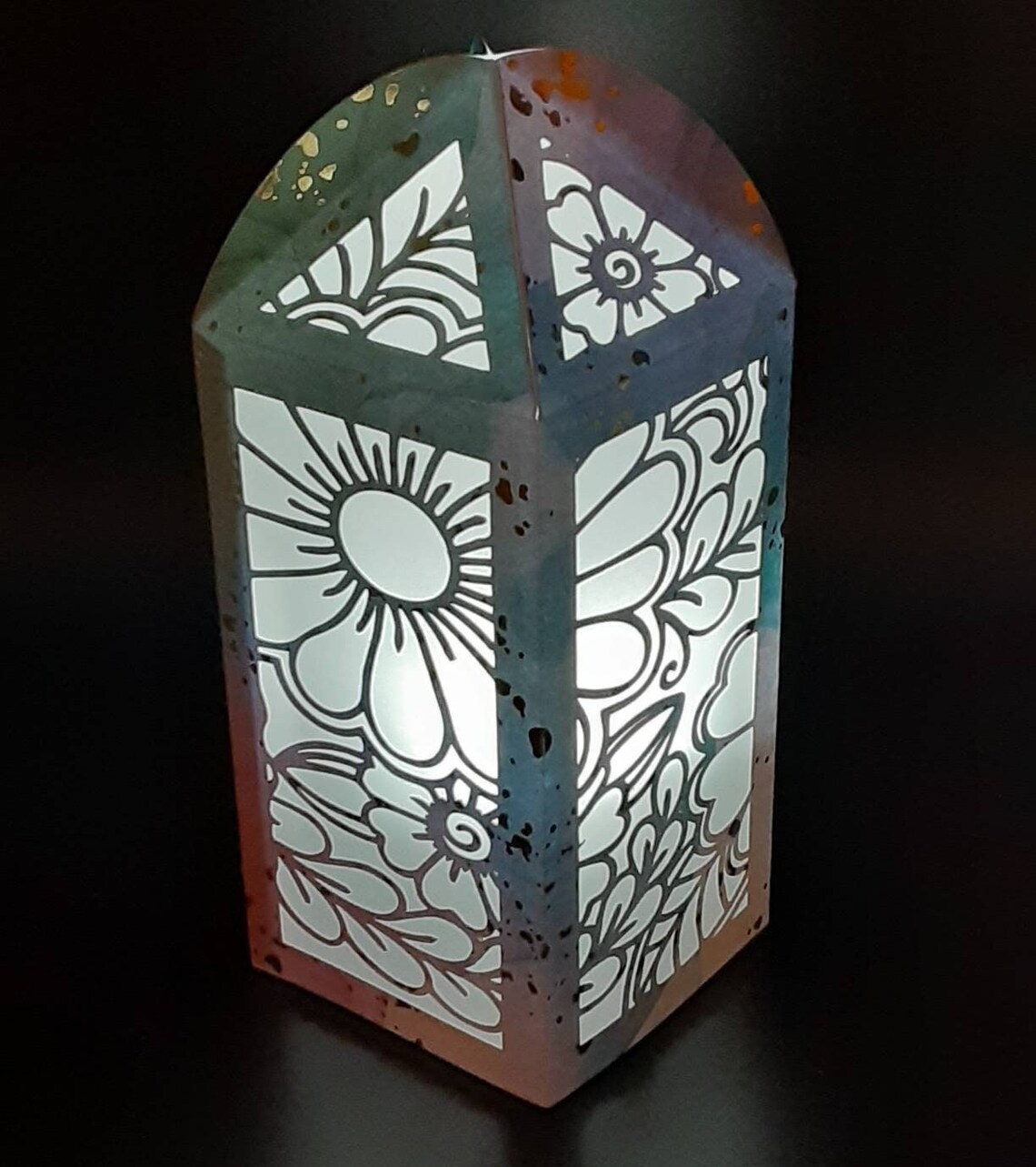 Spring Flower Lantern SVG for Cricut or Silhouette | Etsy