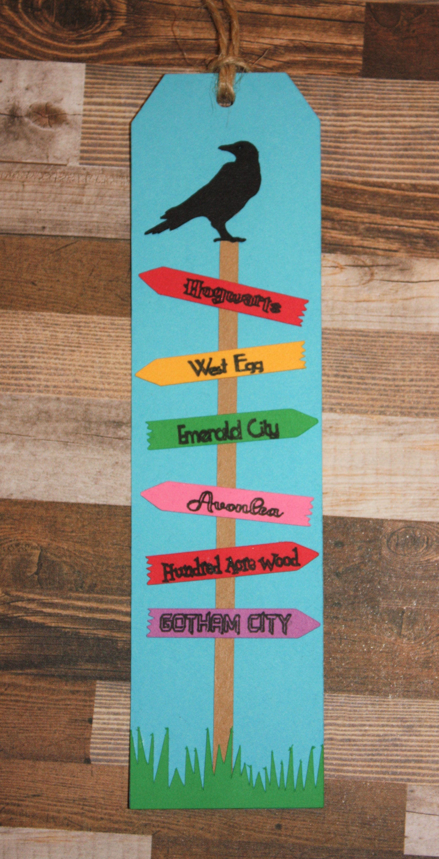 Literary Locations Bookmark SVG File | Etsy