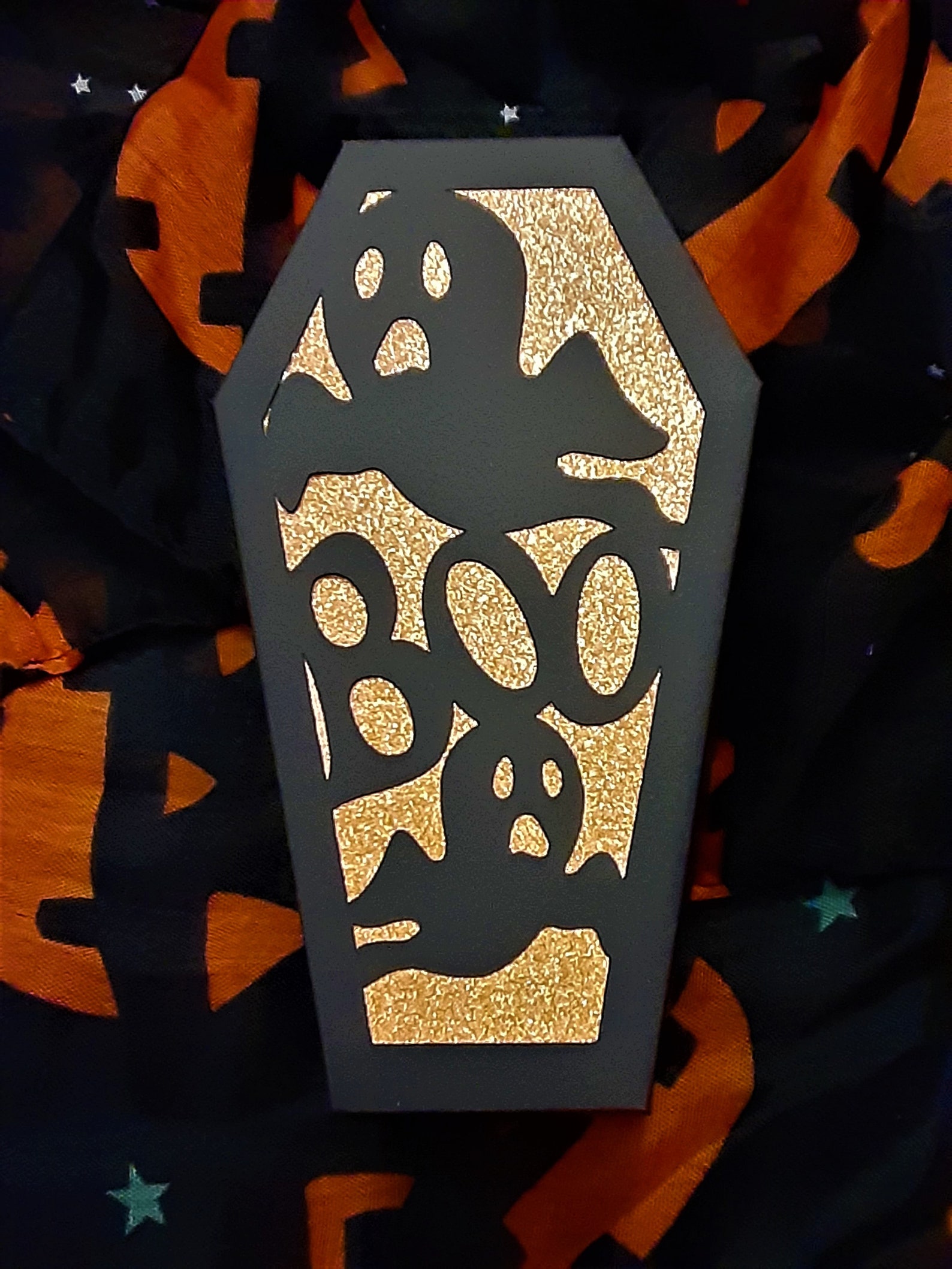 Halloween Scary Coffin Treat Boxes SVG Cut File - Etsy
