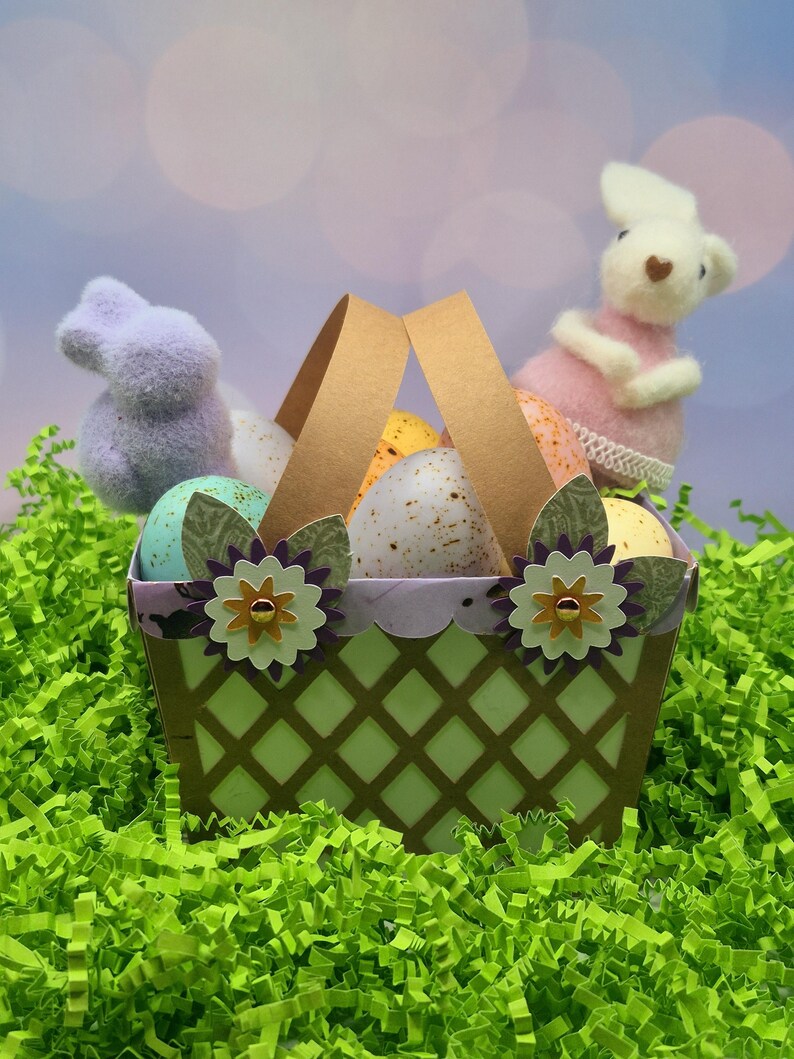 Spring Basket Easter Mothers Day SVG Cut File for Cricut or Silhouette ...